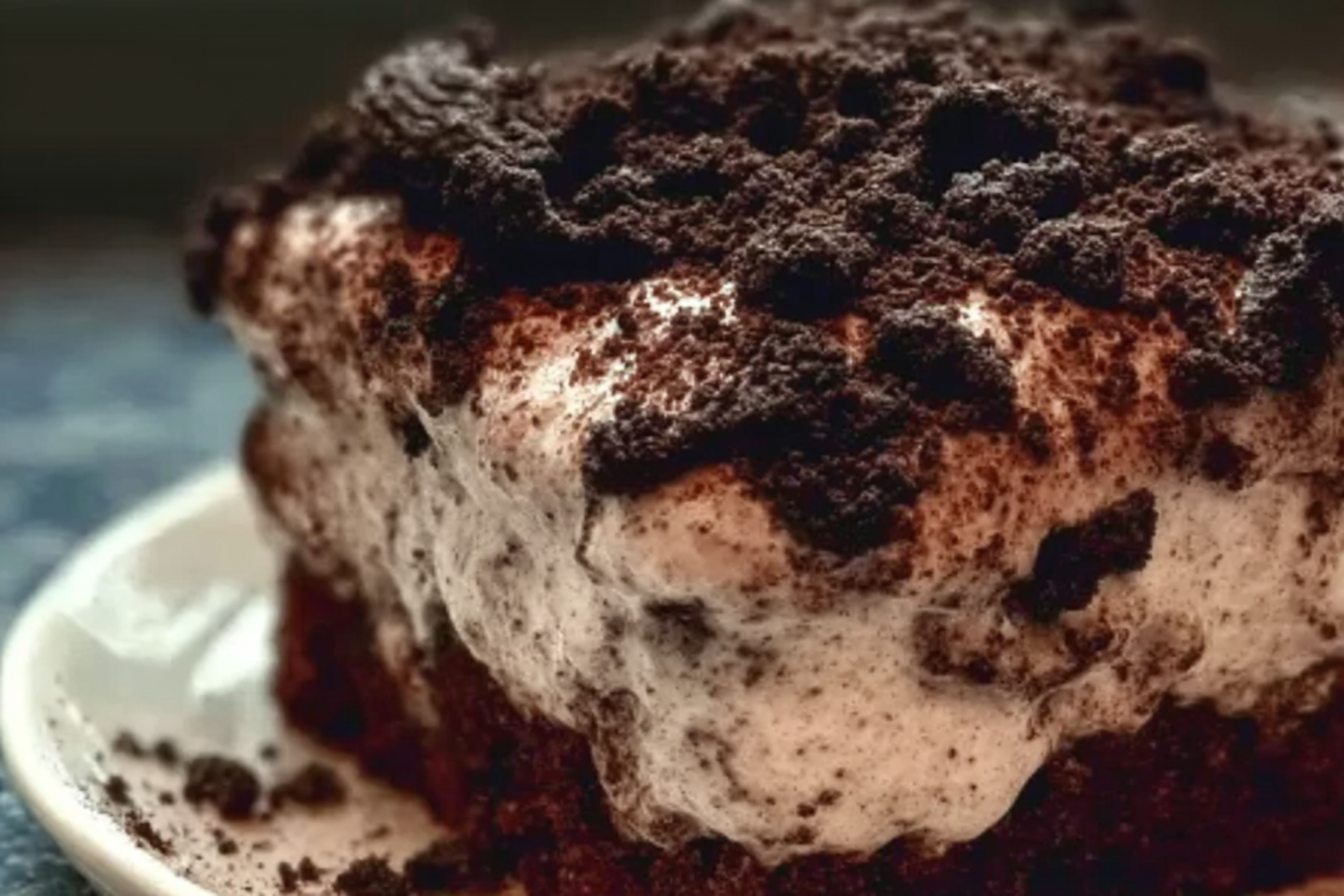Dirt Cake Recipe With Creamy Pudding And Crunchy Oreos