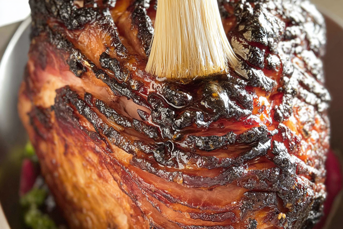Hot Honey Glazed Ham Recipe With Sweet Spicy Flavor